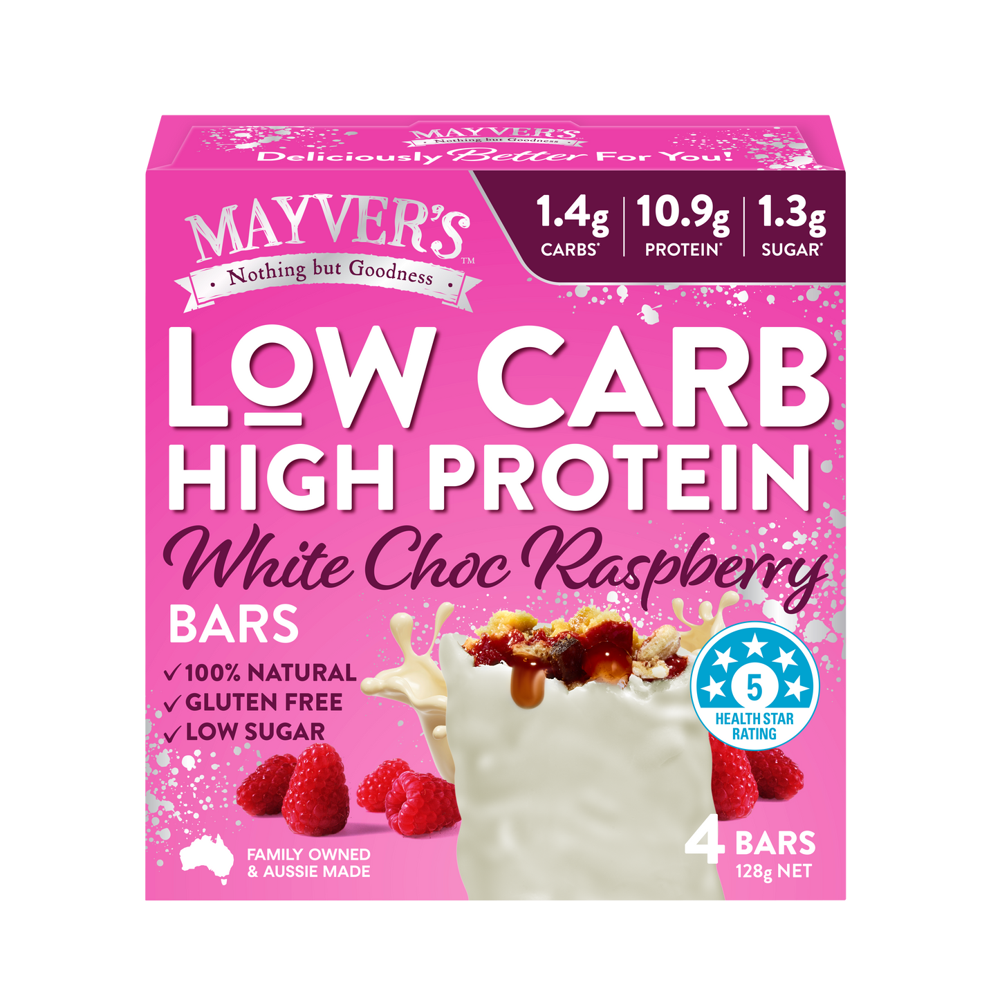 LOW CARB HIGH PROTEIN BARS – Mayver's