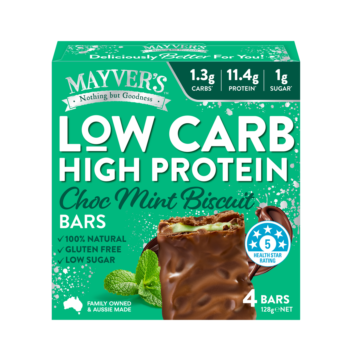 LOW CARB HIGH PROTEIN BARS – Mayver's
