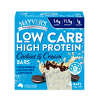 Mayver’s Low Carb High Protein Cookies & Cream Bars 4pk – Mayver's