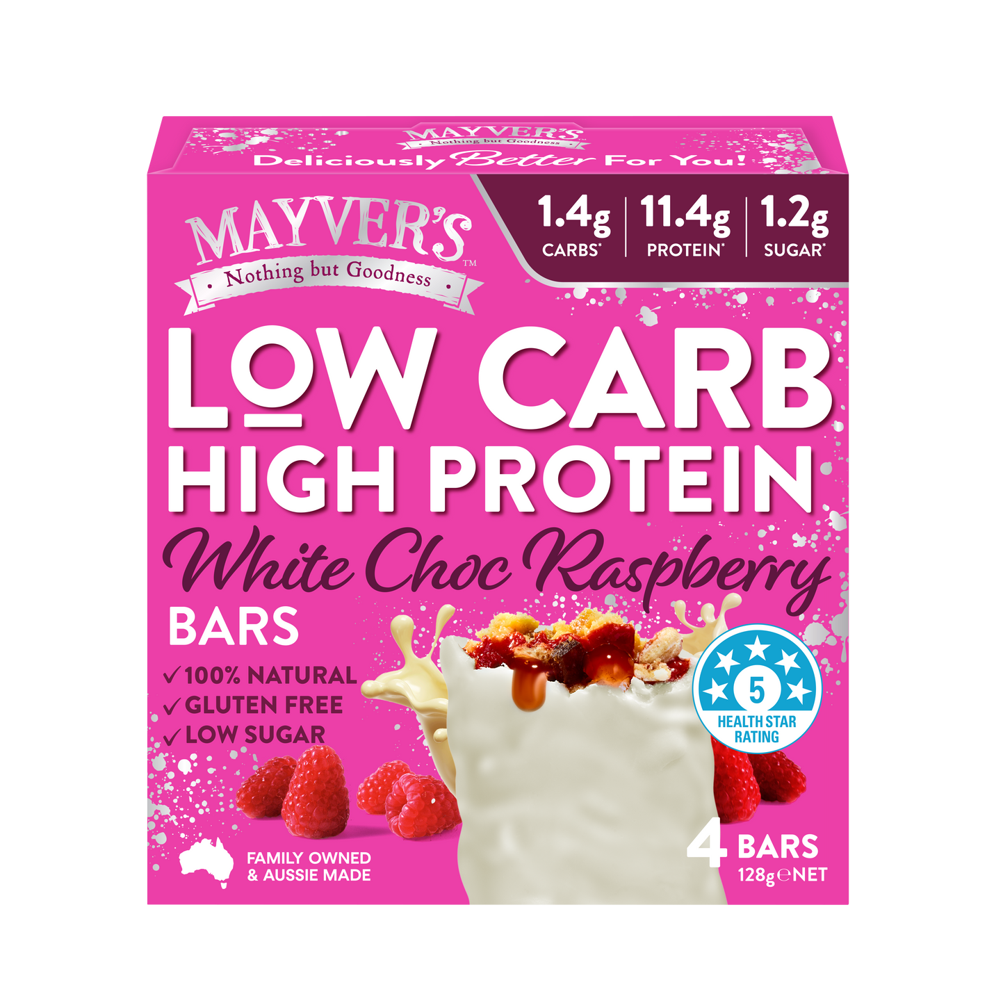 LOW CARB HIGH PROTEIN BARS – Mayver's
