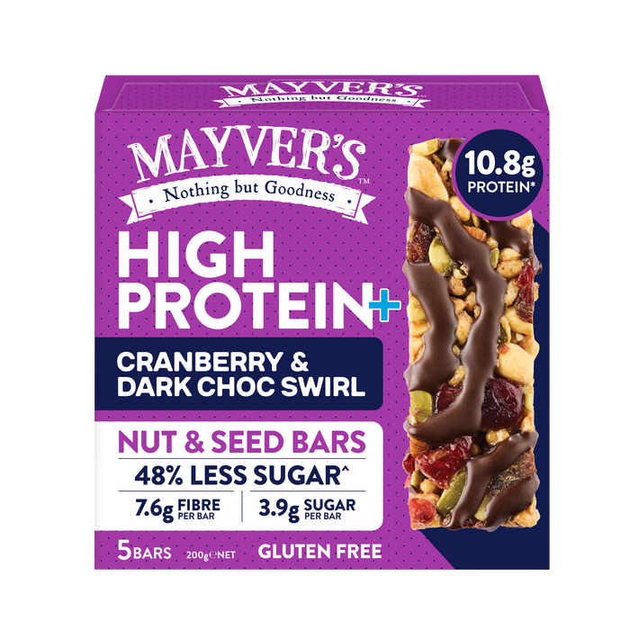 HIGH PROTEIN+ NUT & SEED BARS – Mayver's