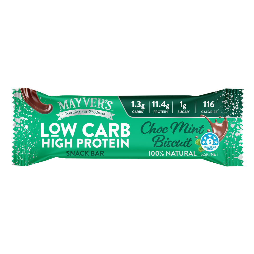 LOW CARB HIGH PROTEIN BARS – Mayver's
