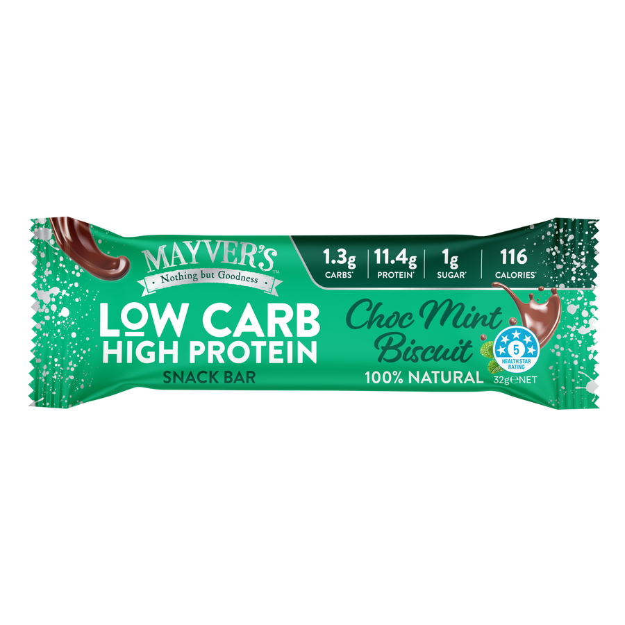 LOW CARB HIGH PROTEIN BARS – Mayver's