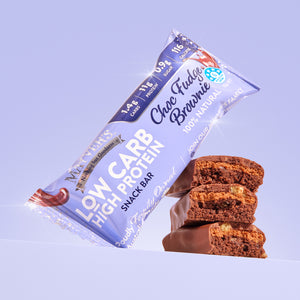 LOW CARB HIGH PROTEIN CHOC FUDGE BROWNIE BARS 4pk – Mayver's