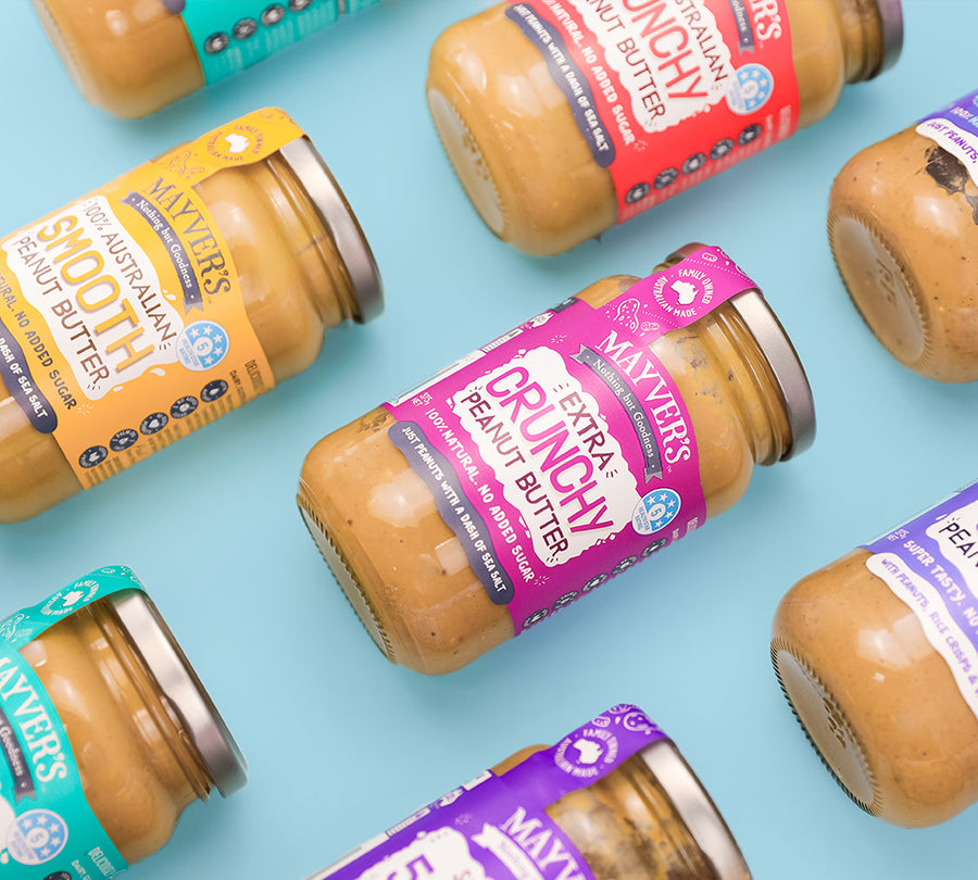 SMOOTH PEANUT BUTTER 375g – Mayver's