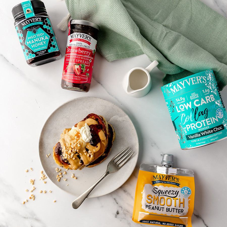 VANILLA WHITE CHOC COLLAGEN 280g – Mayver's