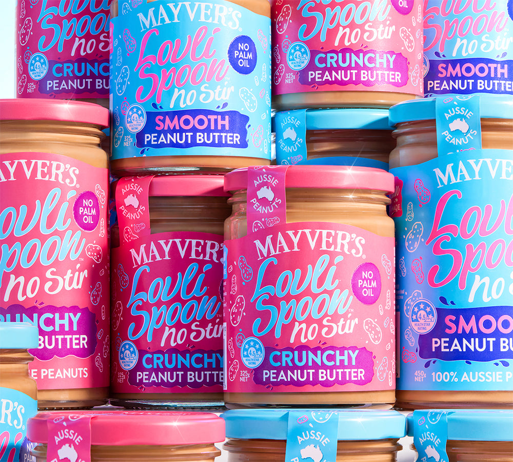 Mayver's - Australia's #1 Natural Peanut Butter Brand