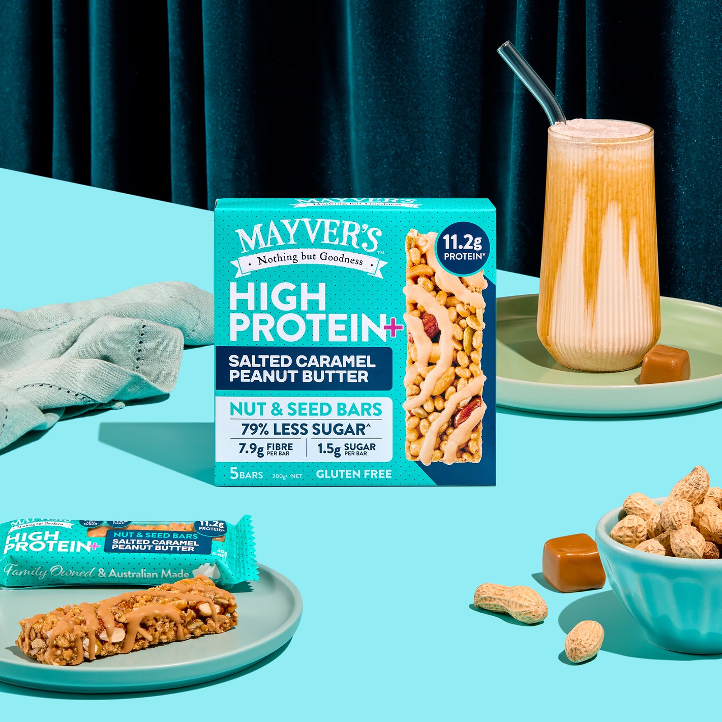 HIGH PROTEIN+ NUT & SEED BARS – Mayver's